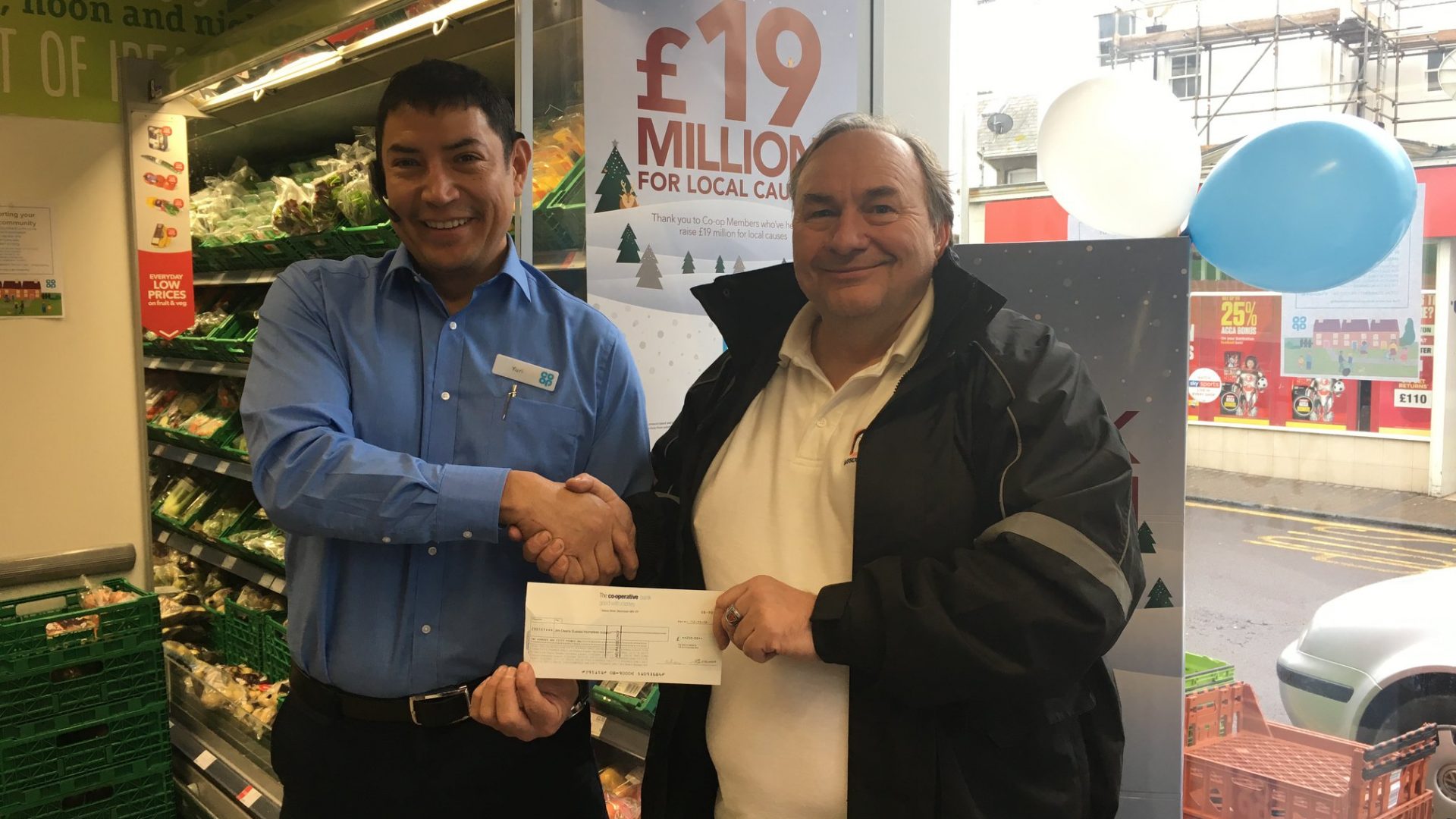 Brighton Coop stores support SHS | Sussex Homeless Support